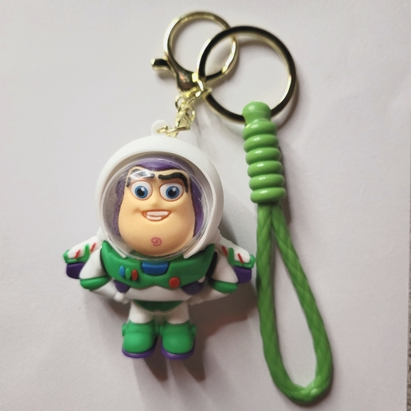 Toys | Buzz Lightyear Keychain Toy Green And White | Poshmark
